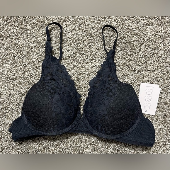 Auden | Intimates & Sleepwear | Auden Midnight Lace Bra | Poshmark